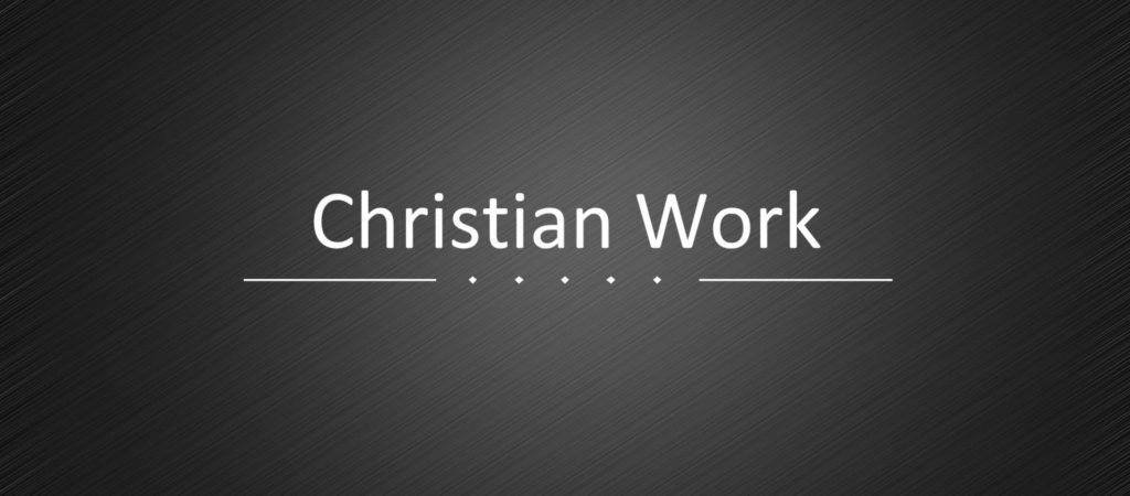 Christian Work - Grace Classical Academy